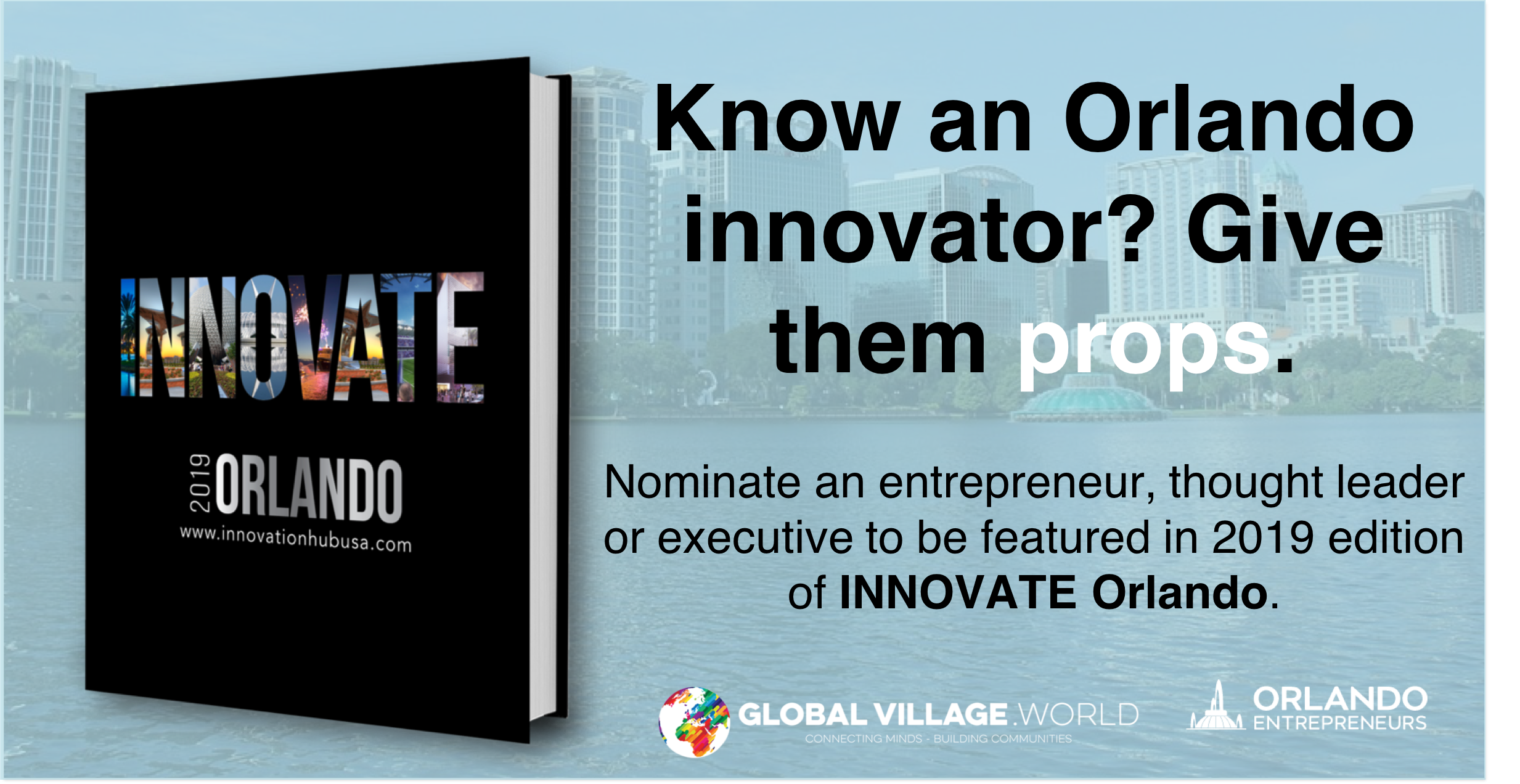 Innovate Orlando Book Feature Inquiry - Orlando Entrepreneurs